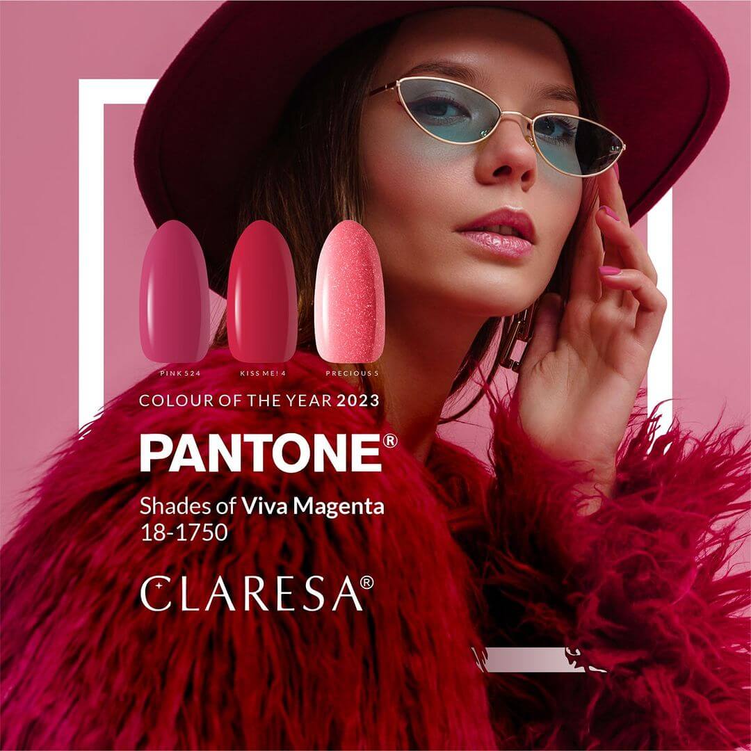 Viva Magenta - hrabra ružičasto-crvena boja 2023. godine ⋆ Mea Via Beauty