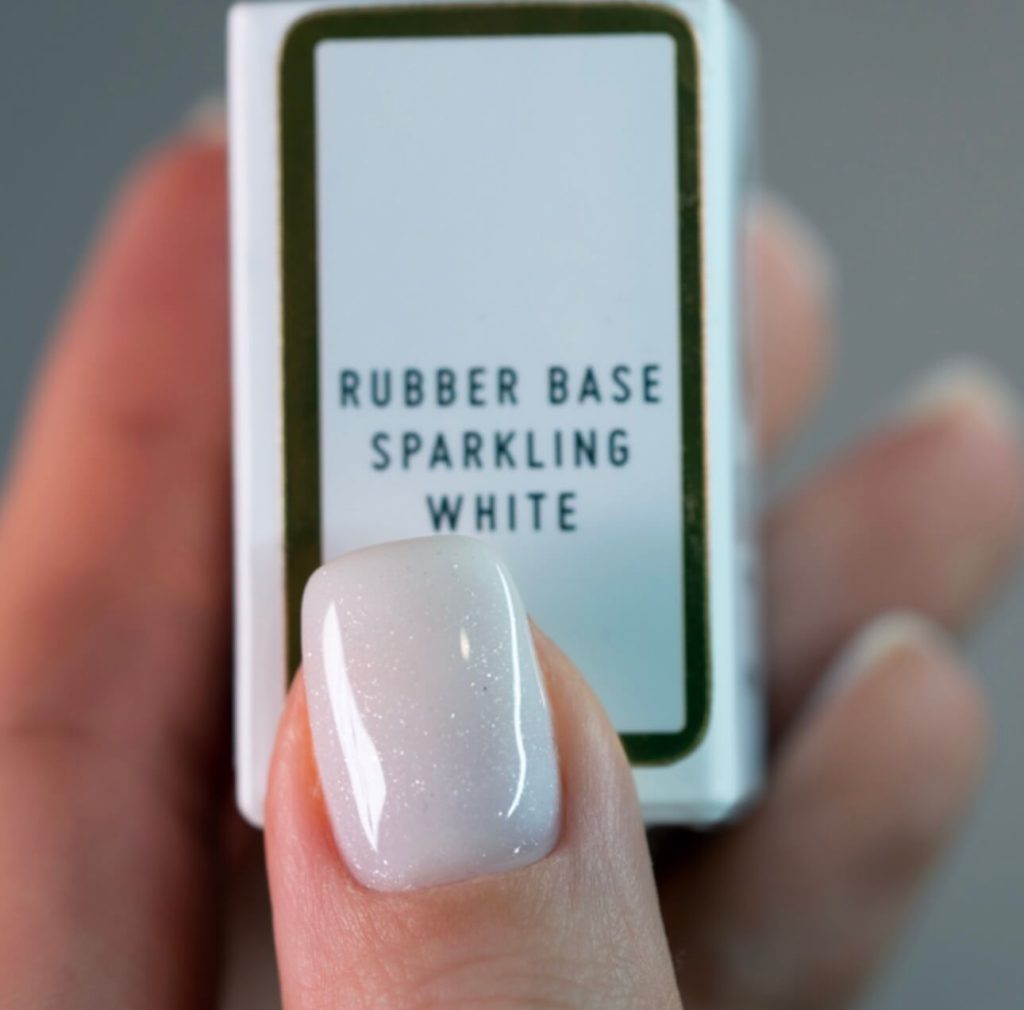 IKON.iQ Nova Rubber Base Sparkling White - 15 ml ⋆ Mea Via Beauty