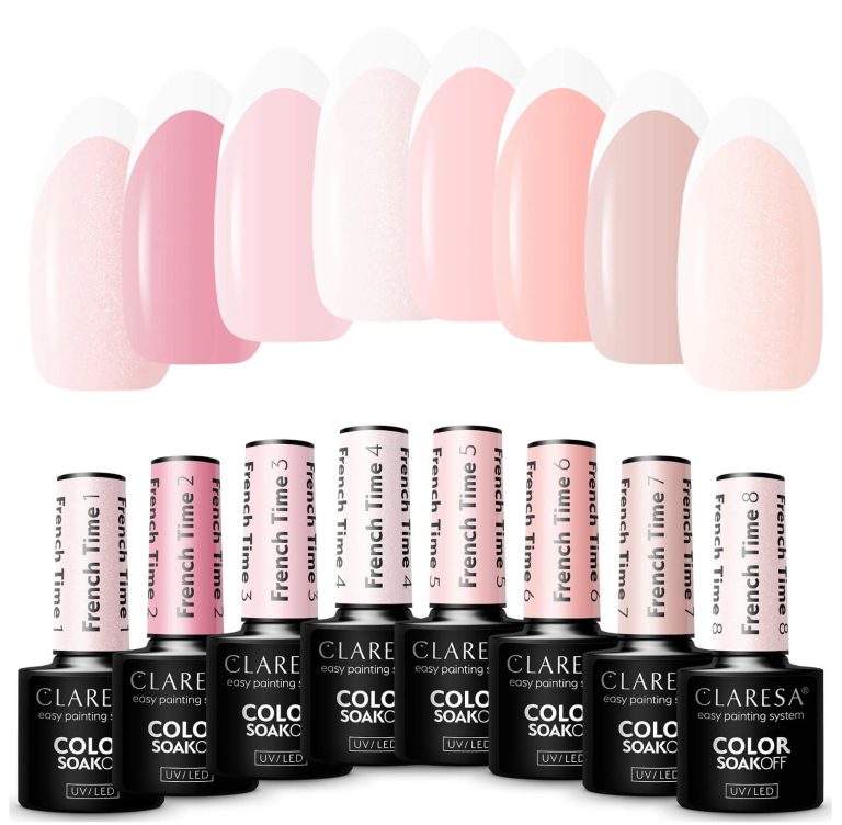 Claresa gel polish French Time 7 ⋆ Mea Via Beauty